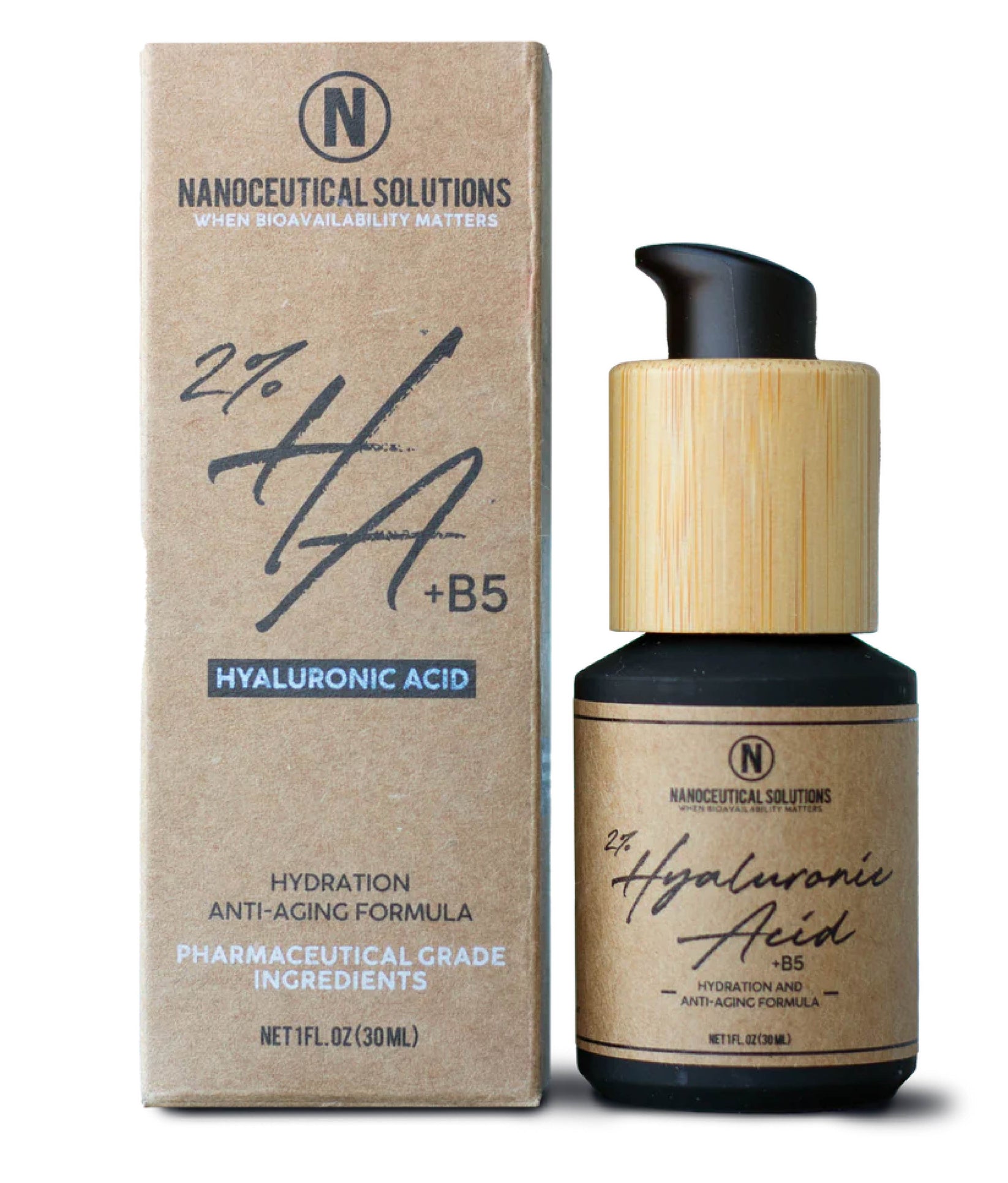 Hyaluronic Acid 2% + B5 Serum – Nanoceutical Solutions